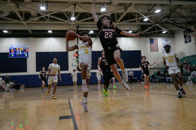 Photos: Taconic boys basketball handles Maynard in Final Four ...
