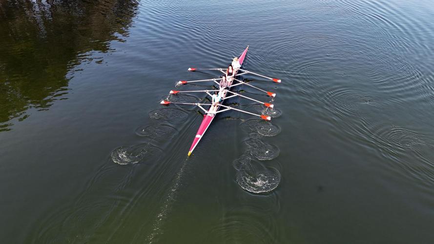 Photos: Lenox crew team puts boats in the Stockbridge Bowl for the ...
