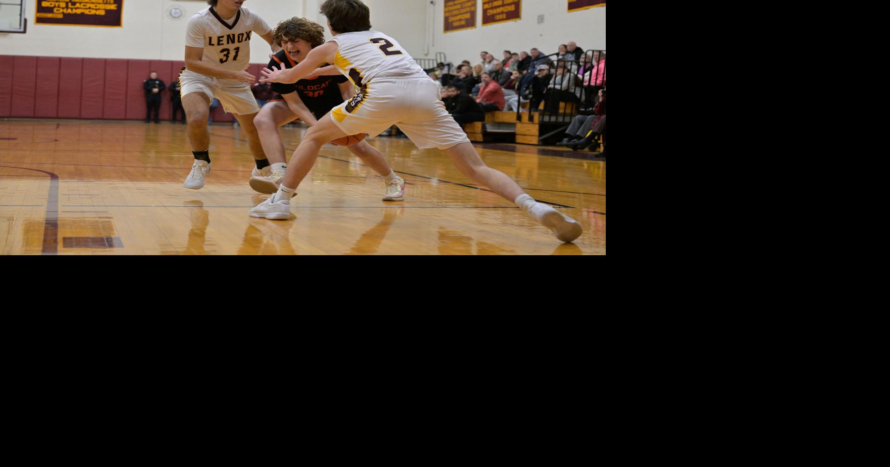 Lee boys basketball pulls away in final quarter to beat rival Lenox in ...