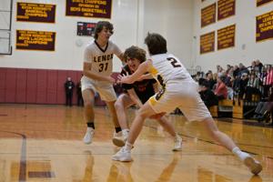 Lee boys basketball pulls away in final quarter to beat rival Lenox in ...