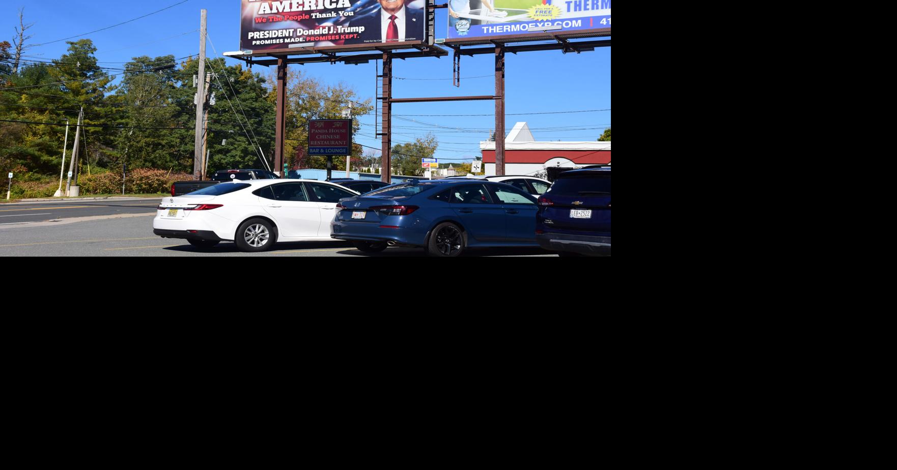 Pro-Trump billboards create a stir as sponsors' identity remains vague ...