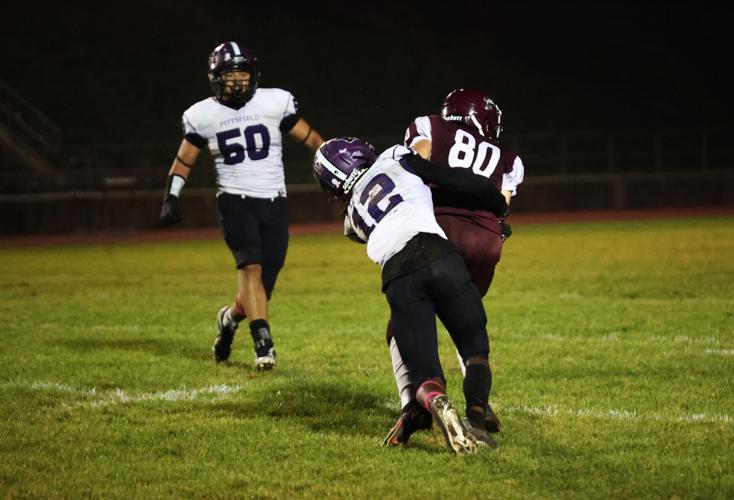 Pittsfield football dismantles Ludlow in bounce-back win on the road ...