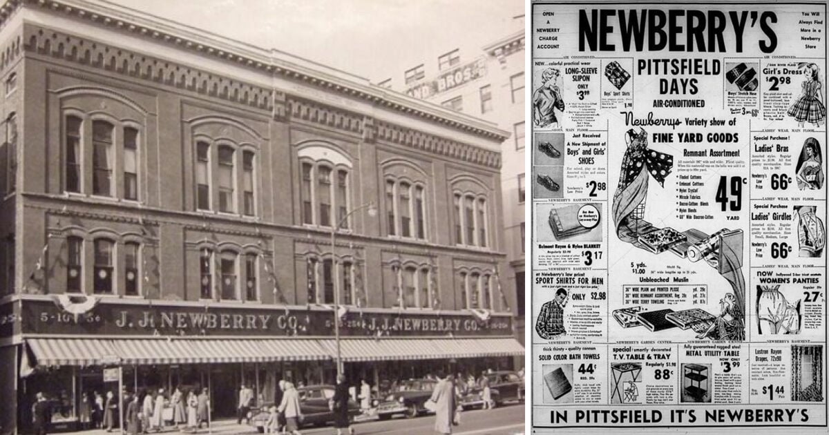 J.J. Newberry’s was the last of Pittsfield’s great five-and-dime stores | History ...