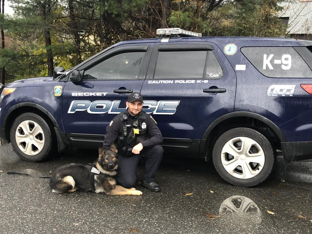 Becket is raising funds to purchase another police dog after the ...