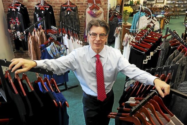 After 30 years of ties and jackets, Steven Valenti unveils a women's ...