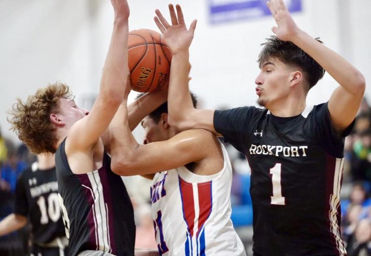 Photos: Drury boys basketball hosts Rockport in state tournament ...