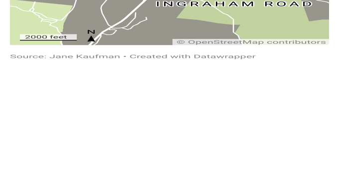 Ingraham Road in New Ashford map | | berkshireeagle.com