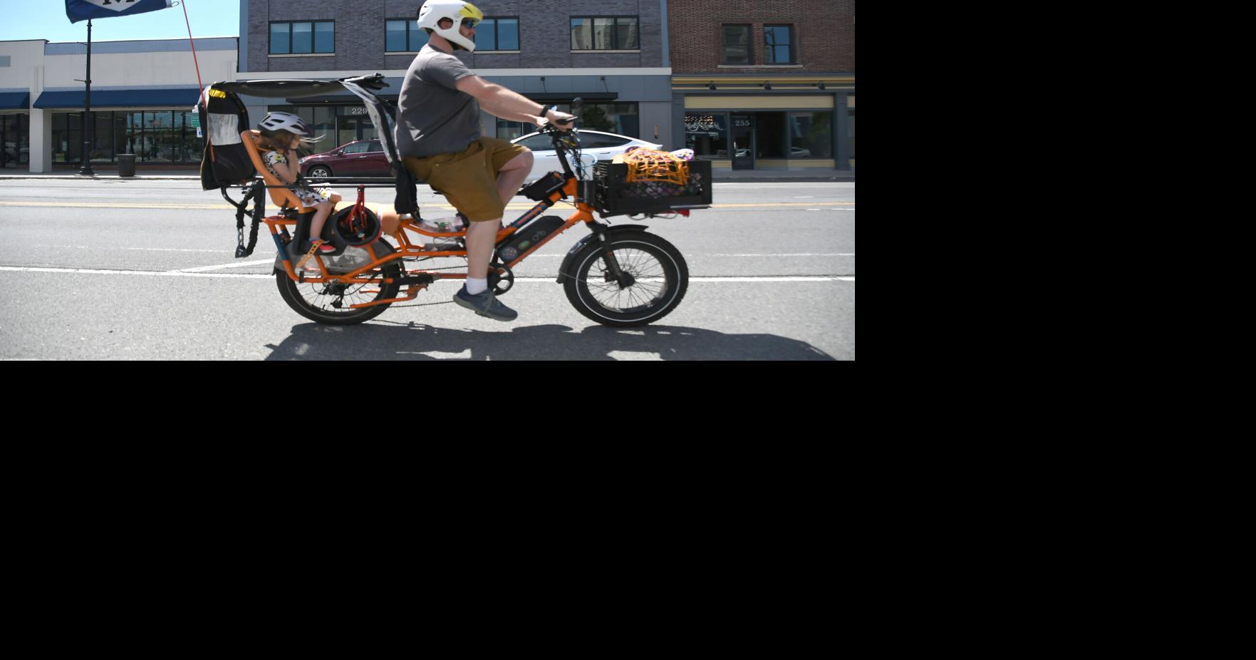 An e-bike on a main street in downtown | | The Berkshire Eagle