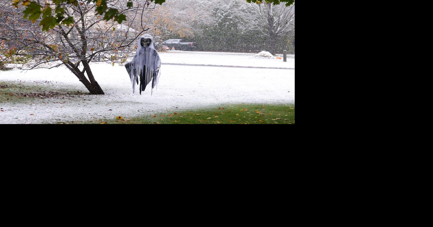 Spooky snow blankets Berkshire County on Halloween Eve | Local News ...