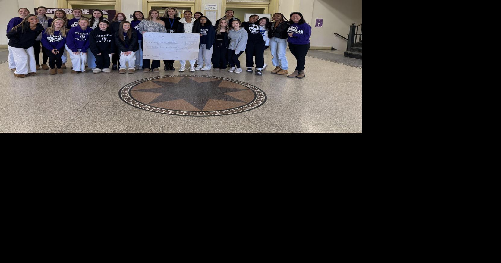 Pittsfield High girls soccer raises funds for Jake Hescock Win the Day ...