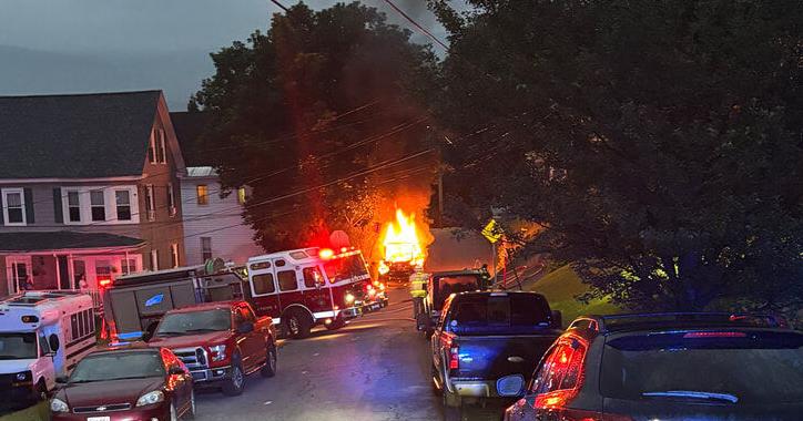 Adams firefighters quickly put out vehicle fire | Breaking | The ...