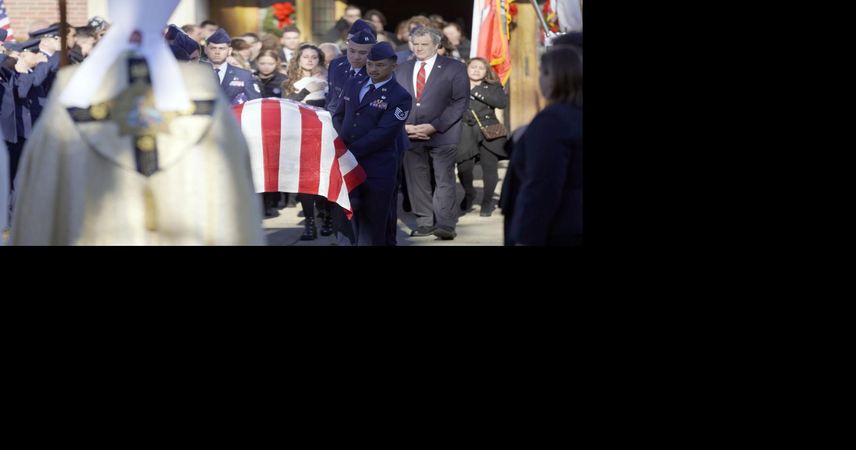Funeral for Air Force Staff Sgt. Jacob Galliher honors 'hero' whose ...