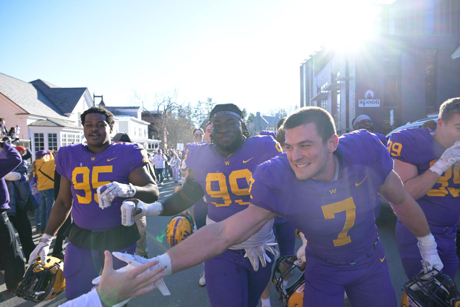 Williams College football shuts out Amherst to close 2024 season with a ...