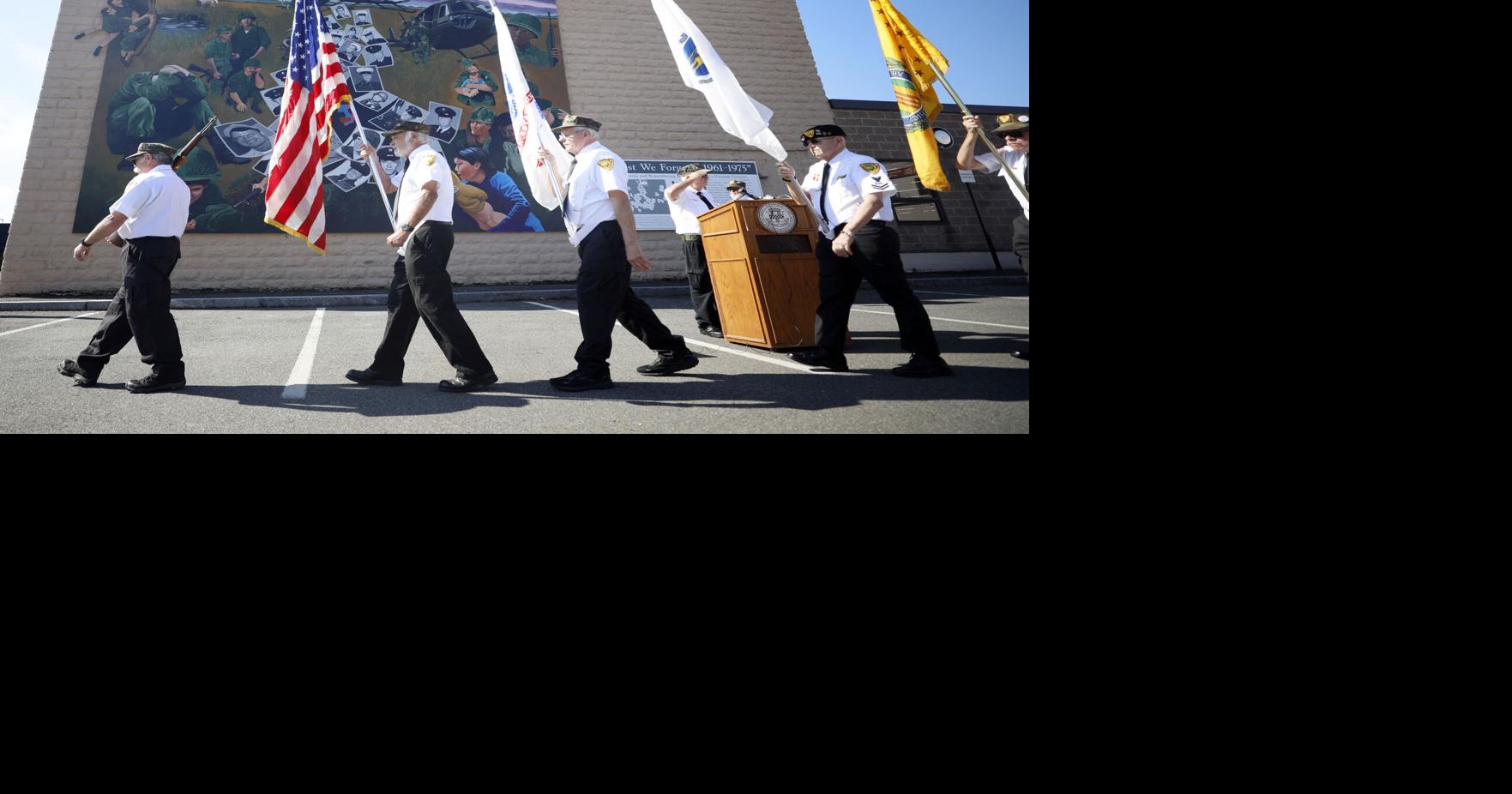 Photos: 'Lest We Forget 1961-1975' Vietnam veterans mural unveiling in ...