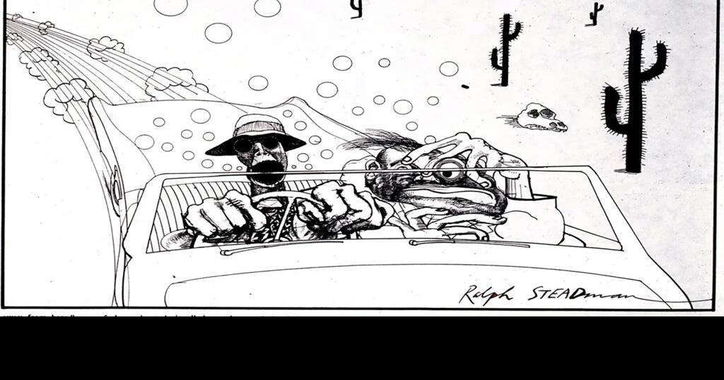 ART REVIEW: Hunter S. Thompson and Ralph Steadman met at the Kentucky ...