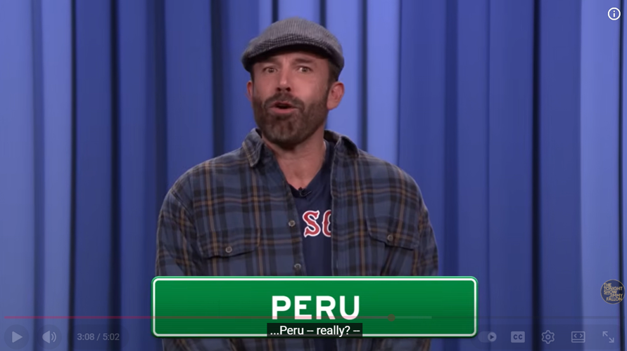 Matt Damon, Ben Affleck take on Berkshire County town names in Tonight ...