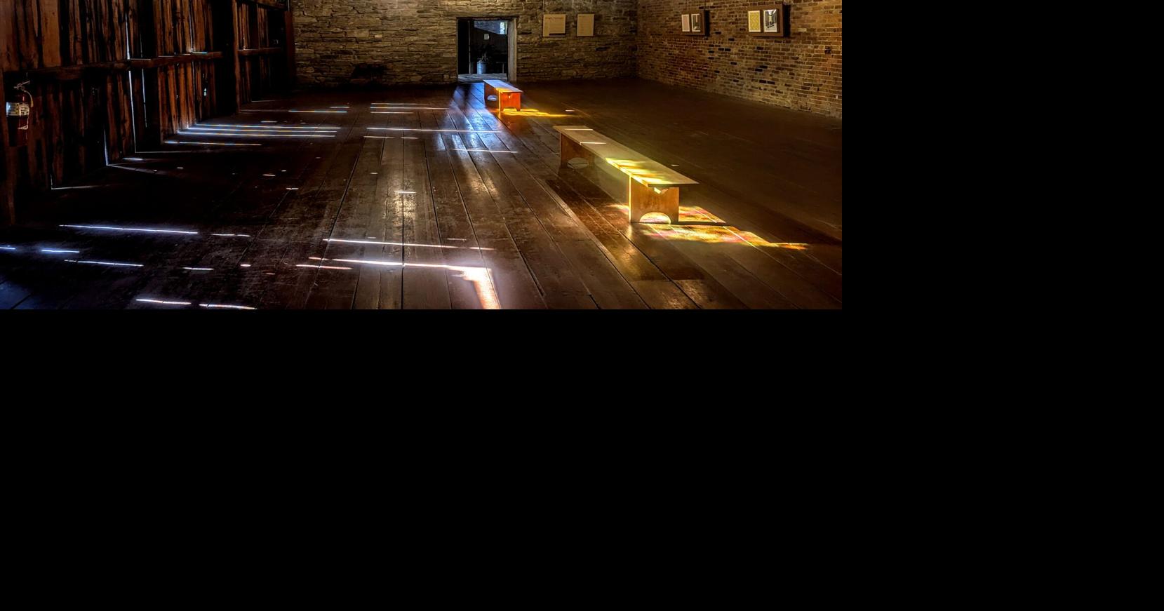 At Hancock Shaker Village, 'Bright Passage: An Illuminated Interior ...