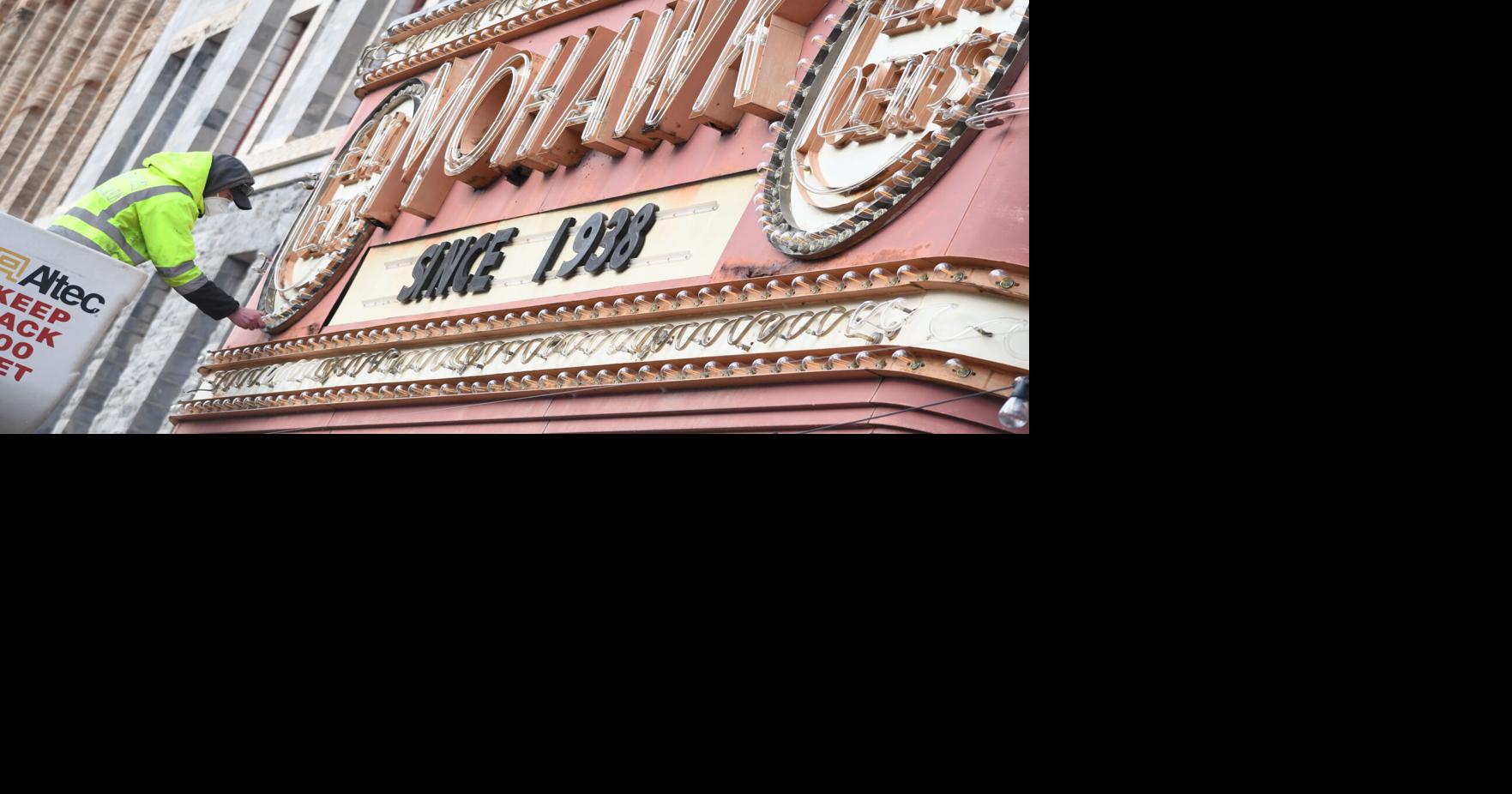 Photos: Mohawk marquee gets LED lights just in time for New Year ...