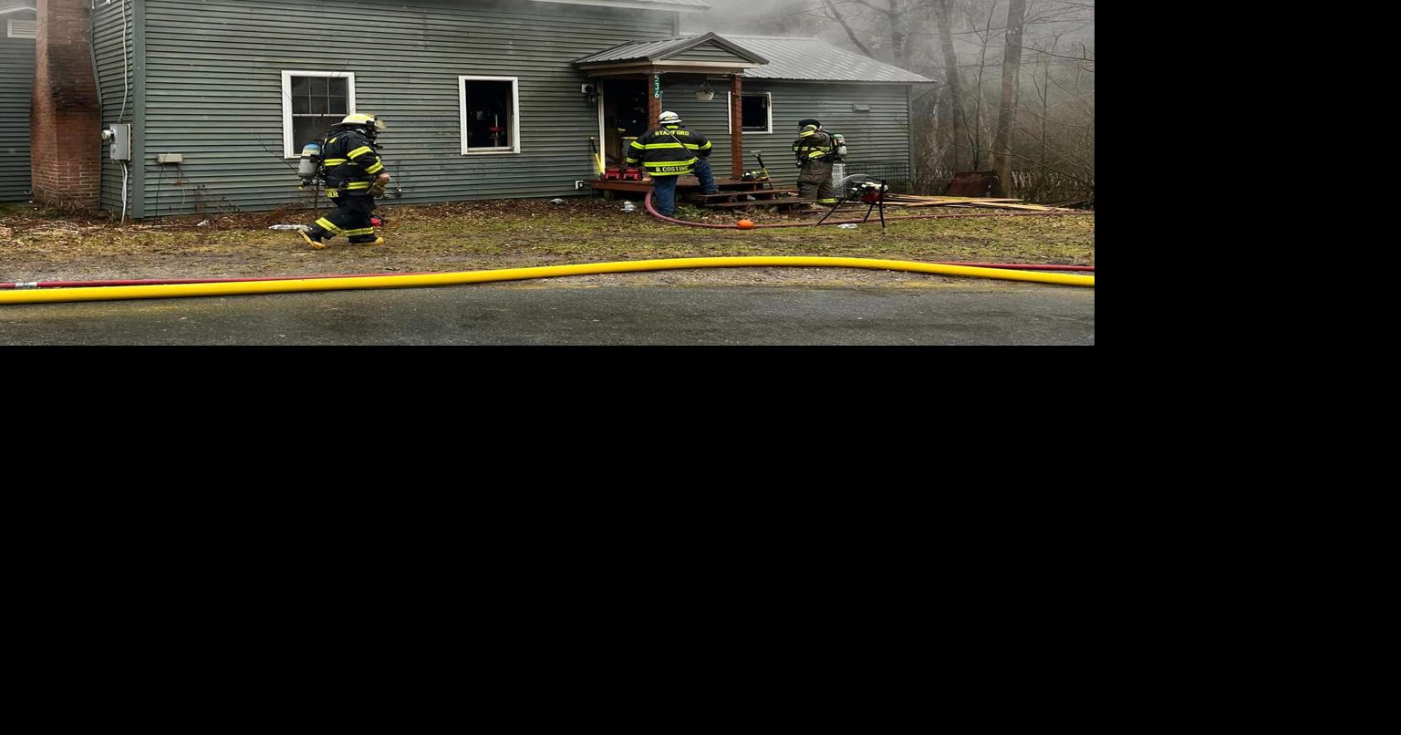Clarksburg firefighters respond to Stamford, Vt. structure fire ...