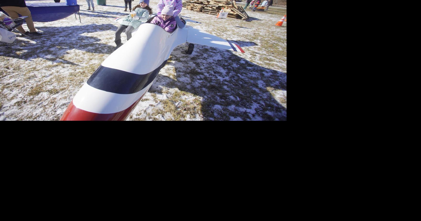 Photos: Families flock to the Clapp Park Winter Festival for sledding ...