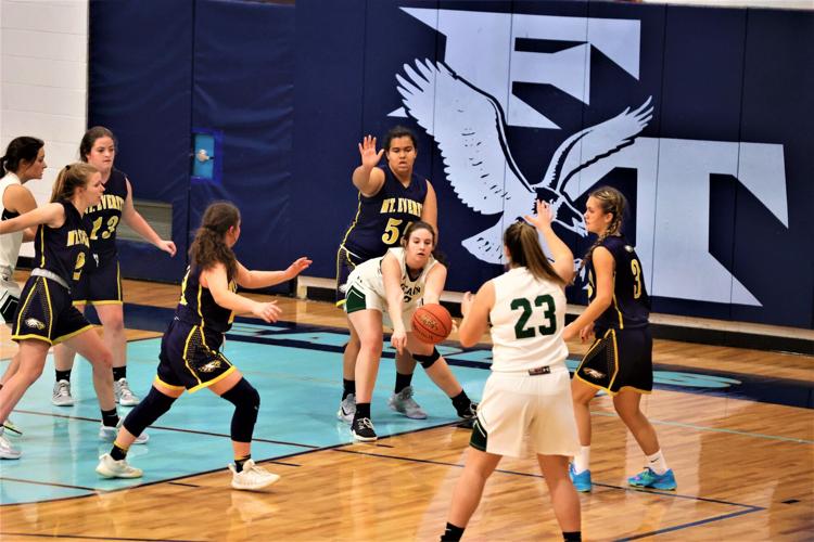 Photos: Mount Everett girls battle McCann Tech at Franklin Tech Holiday ...