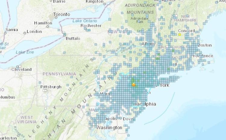map of earthquake | | berkshireeagle.com