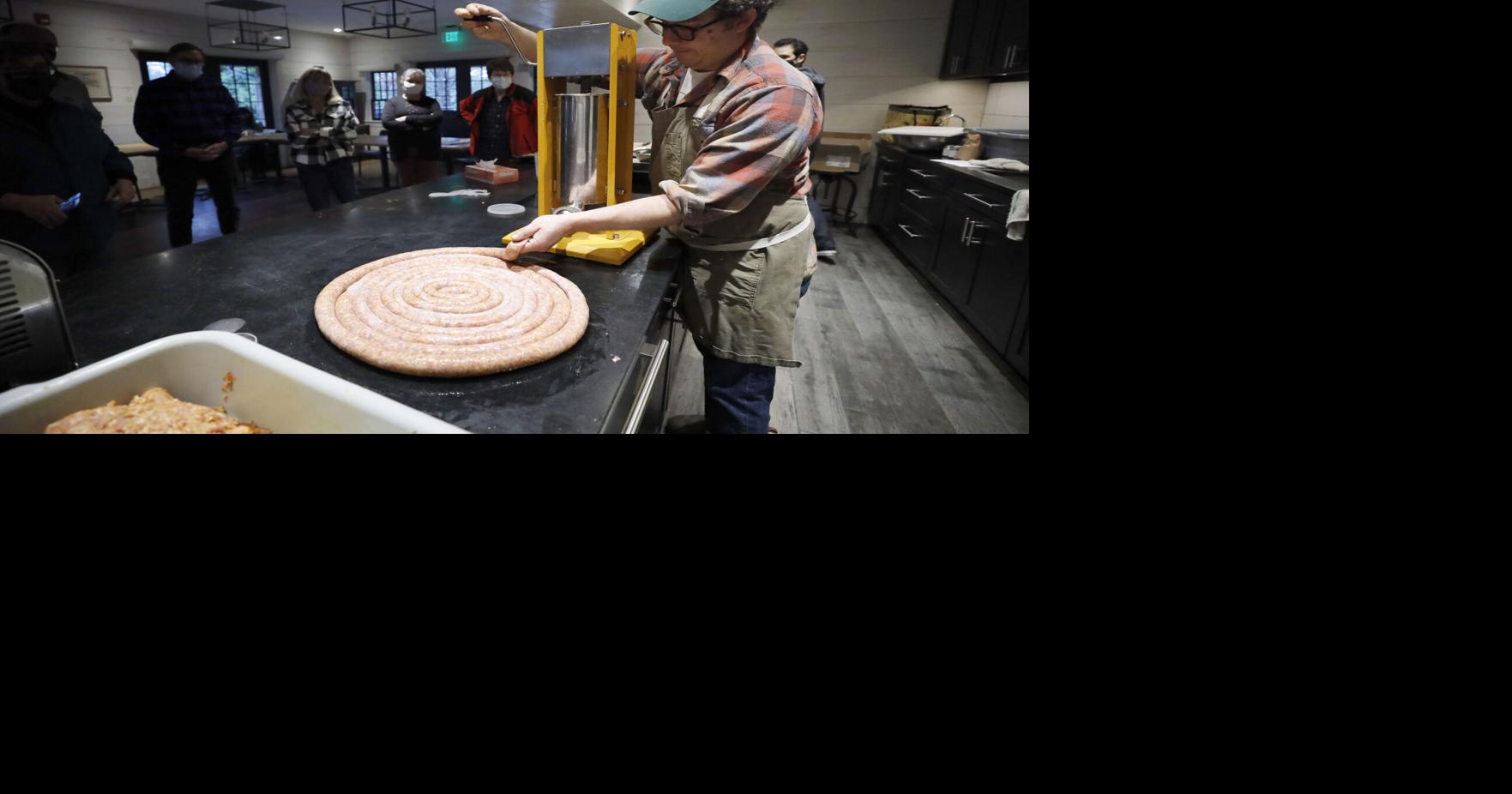 Photos: How the sausage is really made - butcher Jake Levin gives tips ...