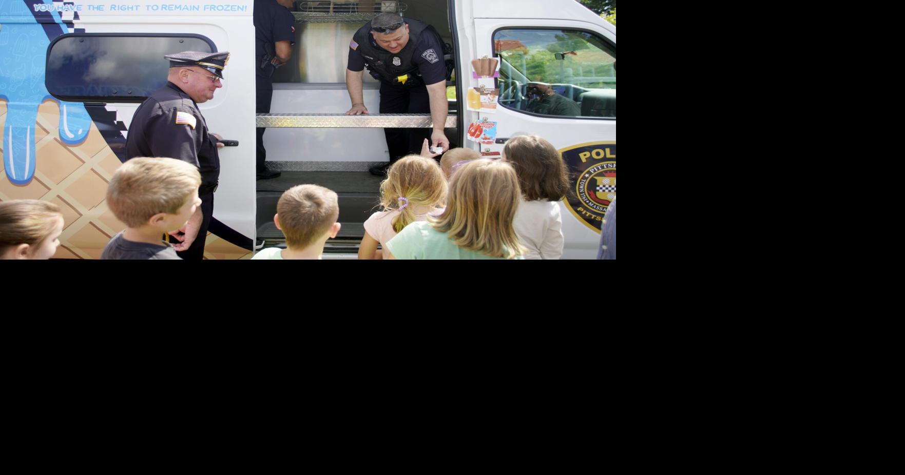Photos: Lenox Police ice cream patrol | Multimedia | The Berkshire Eagle