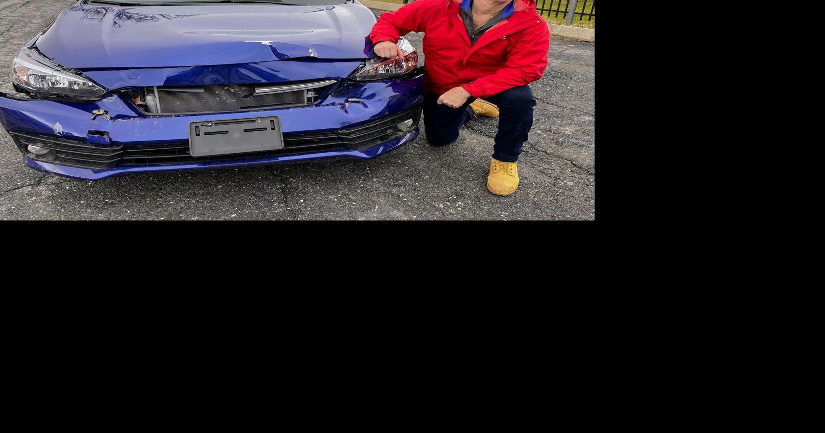 He crashed his new car on the weekend that saw 69 collisions in ...