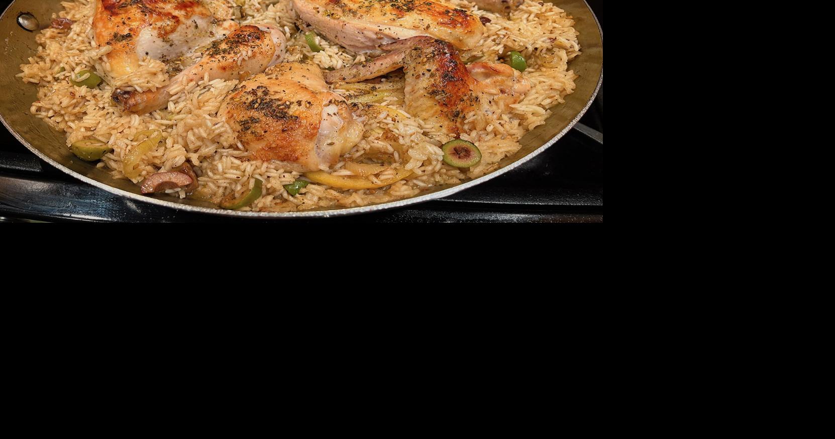 Create a delightful chicken and rice dish with this (semi) one-pot ...