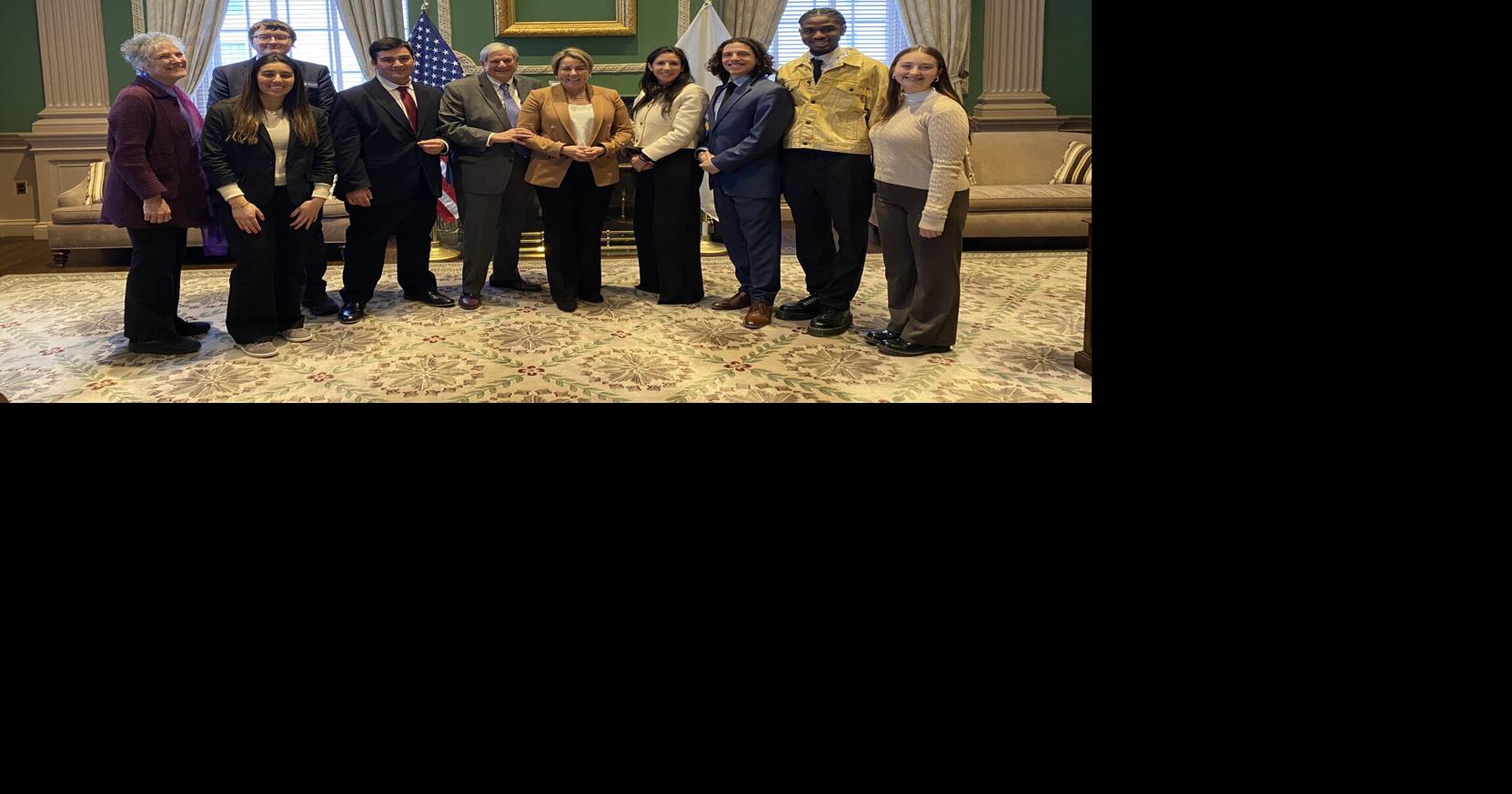 Northern Berkshire County college students meet with Gov. Healey about ...