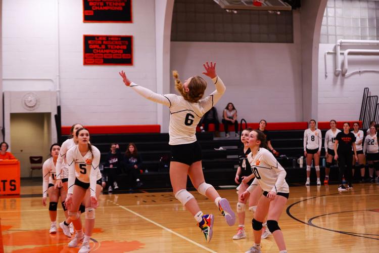 Photos: Lee volleyball hosts Millis in MIAA D-V State Tournament ...