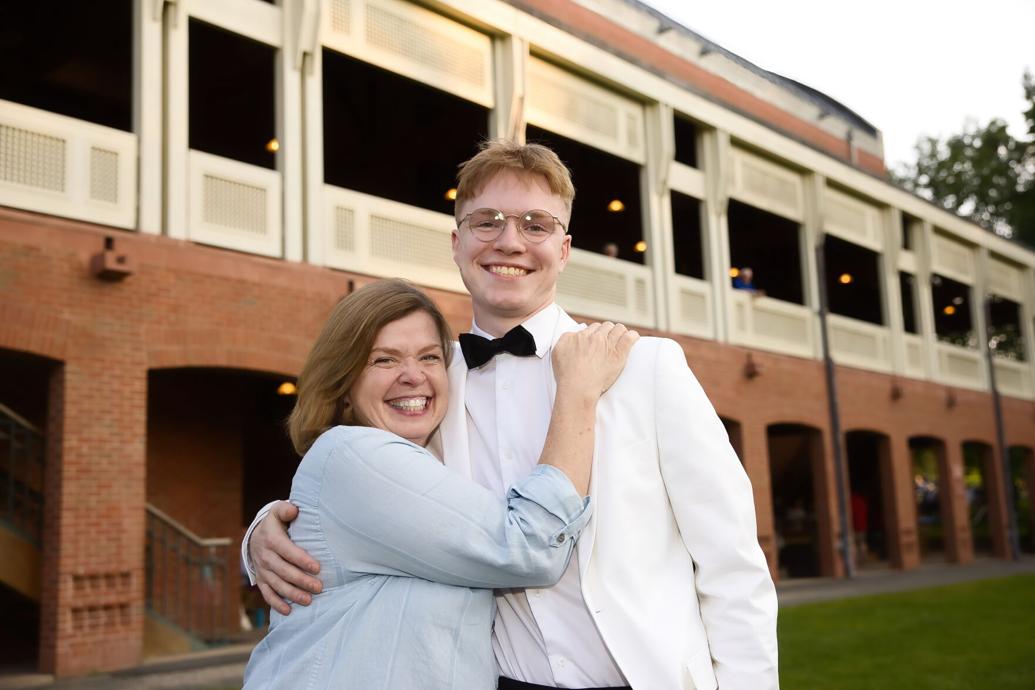 Growing up, Christopher Laven watched his mother perform on the ...