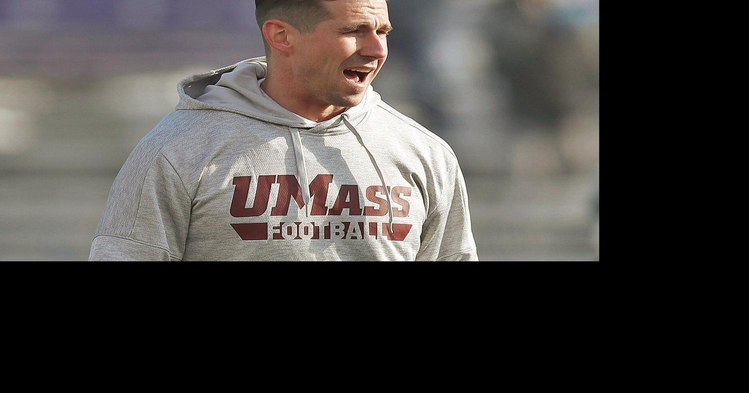 UMass football coach Walt Bell staying busy, upbeat as he tries to ...