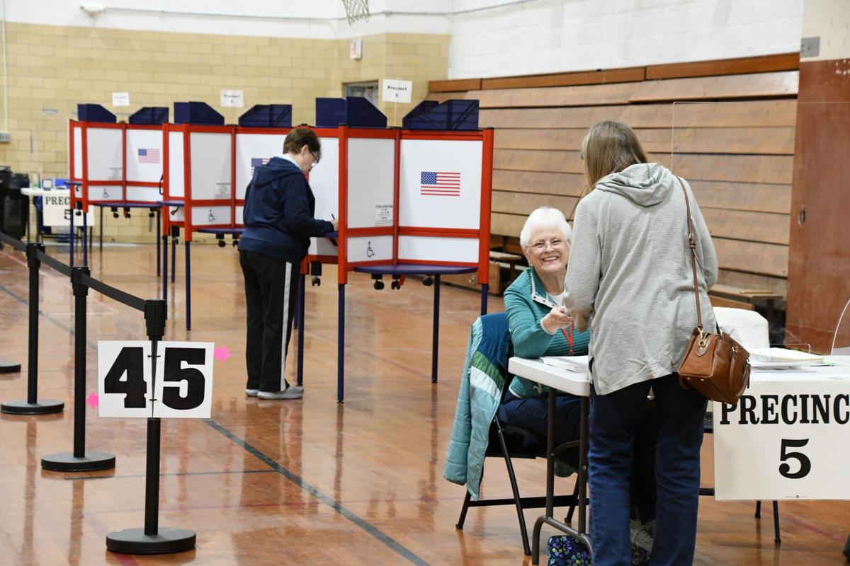 A polling station | | The Berkshire Eagle