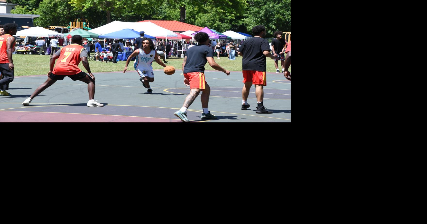 Youths play basketball | | The Berkshire Eagle