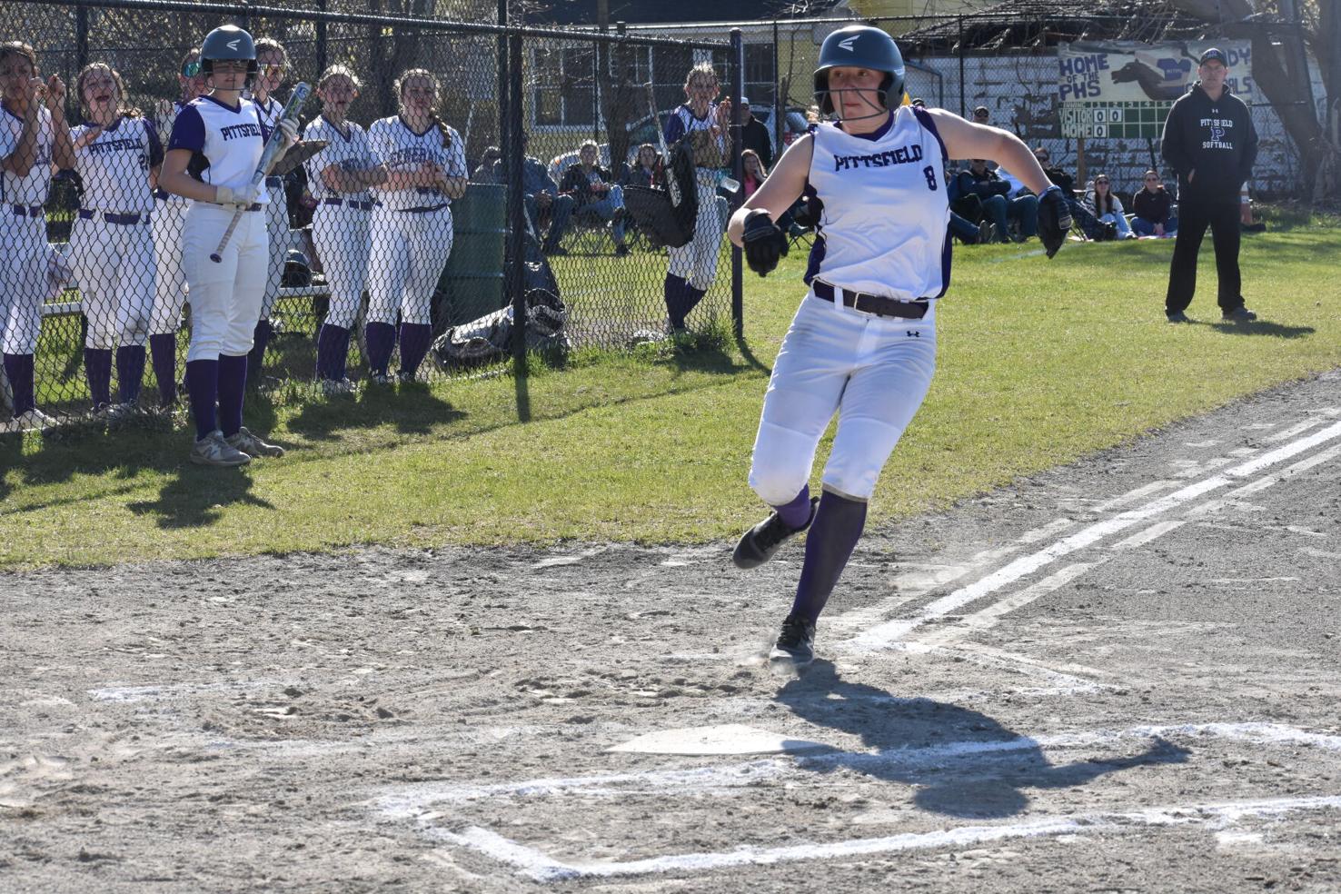 Amanda Pou, Pittsfield High softball win pitchers' duel against South ...