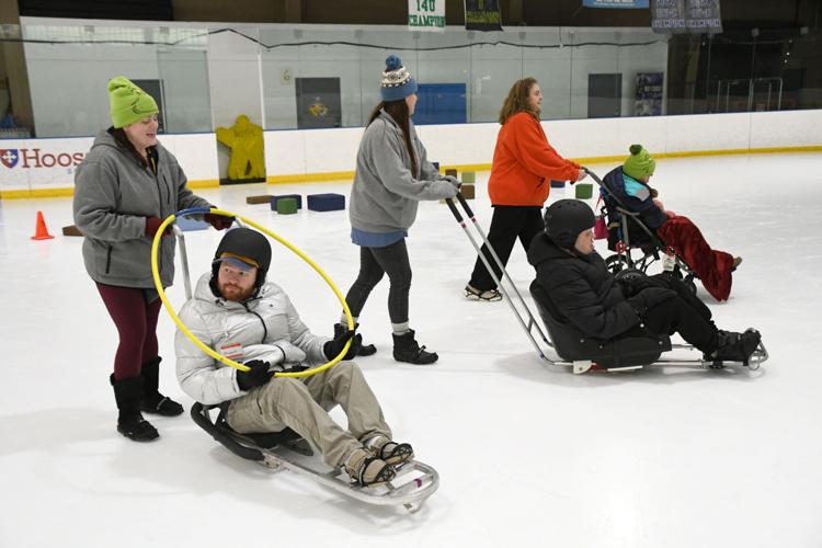 Photos: Monthly Adaptive Skate Program at North Adams Ice Rink ...