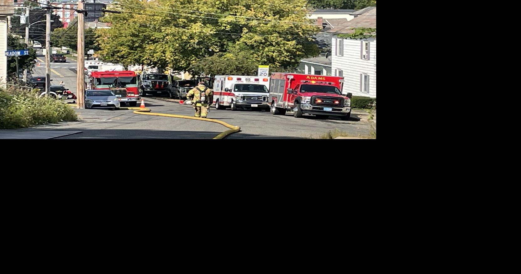 East Hoosac Street in Adams is closed after firefighters respond to a ...