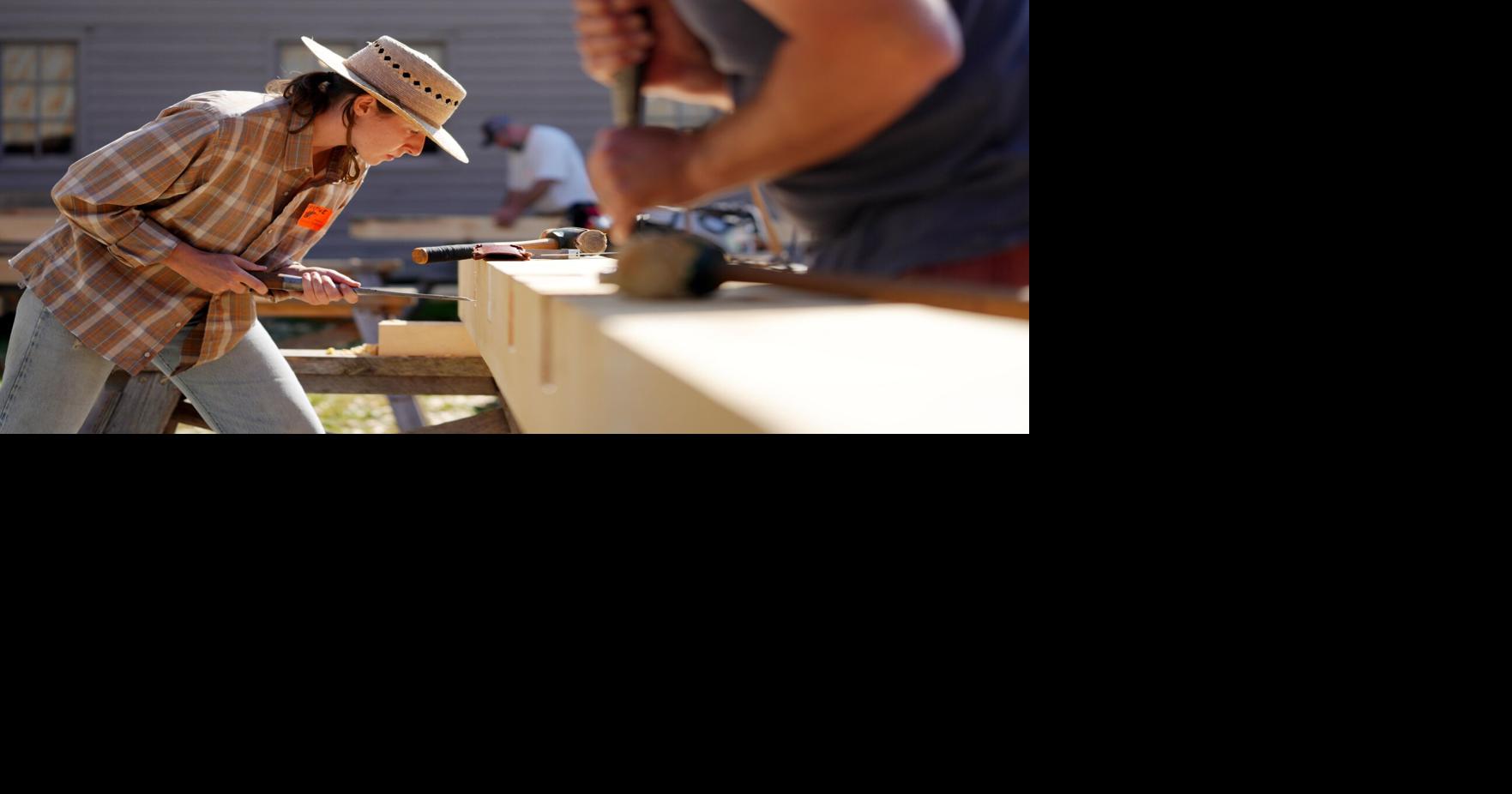 Jack Sobon's father made a living tearing down timber frame buildings ...