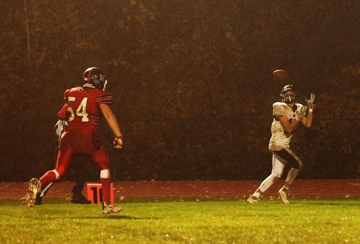 Photos: Lee High football battles in rainy road game at Frontier ...