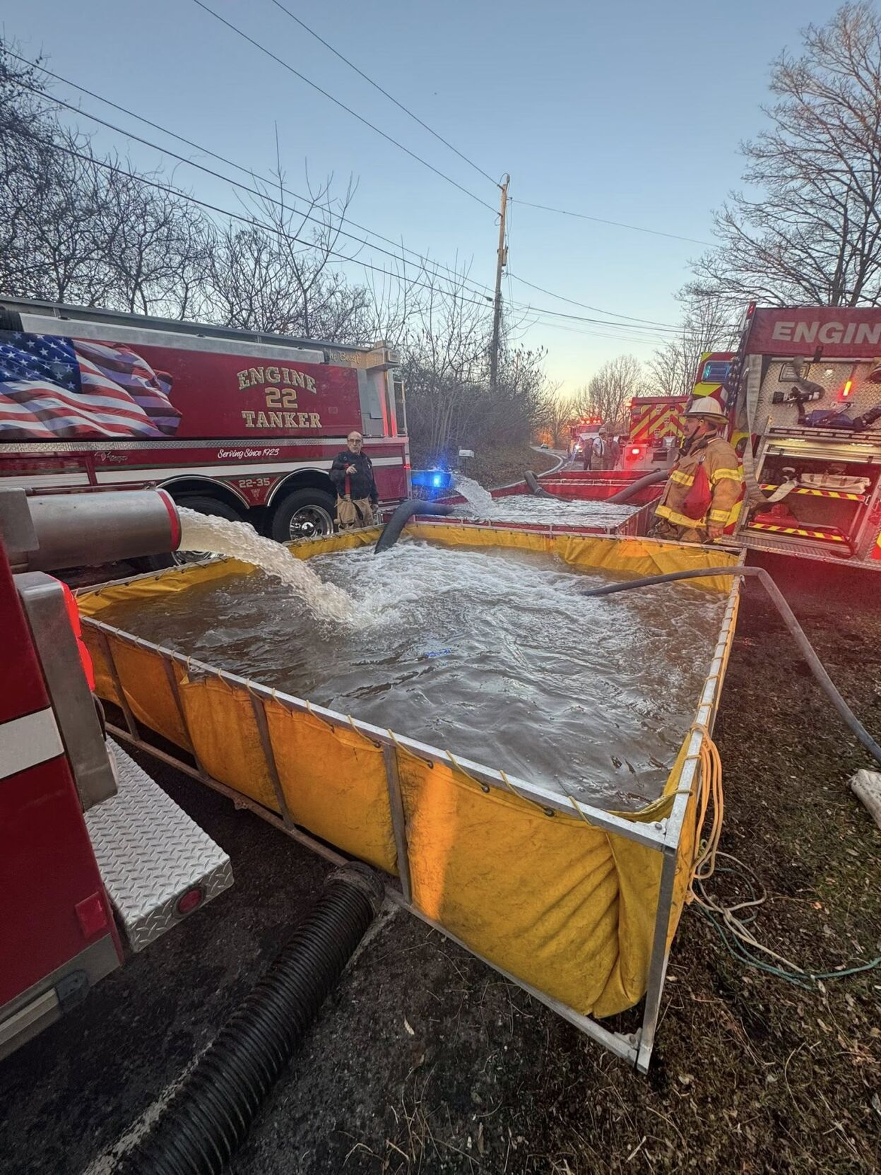 No serious injuries in two-story Chatham, N.Y., house fire. It took ...