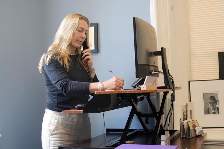 Wendy Pearson, director of the Stockbridge Library, turned a lifelong ...