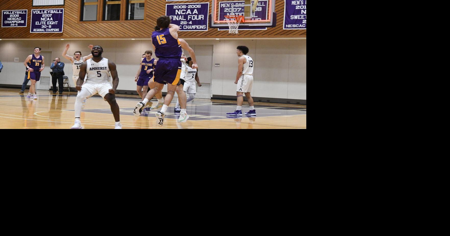 Amherst hands No. 3 Williams men their first loss of the season ...