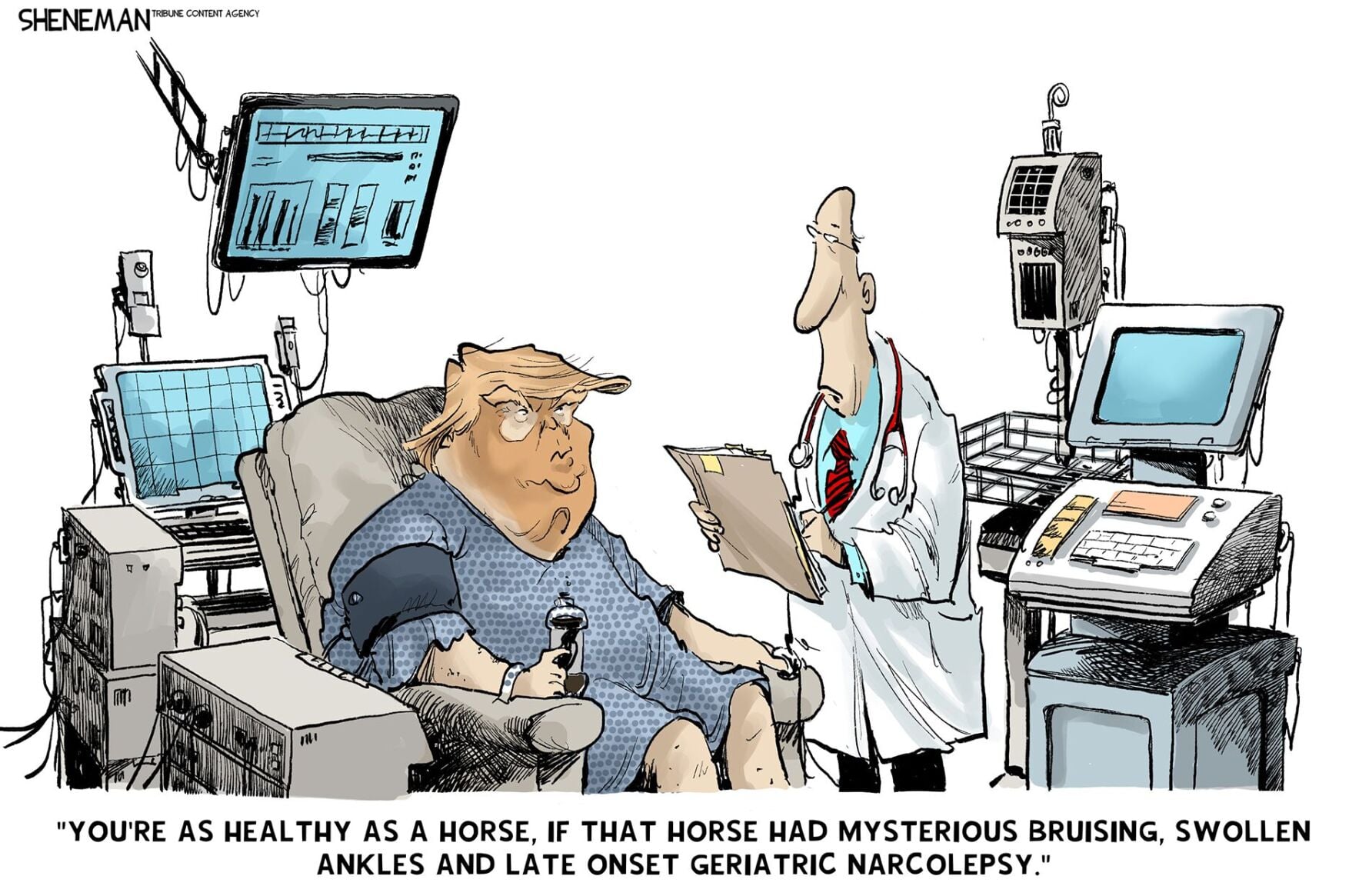 Drew Sheneman cartoon | | The Berkshire Eagle
