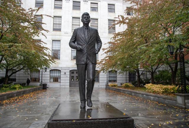 Kennedy statue on the move 30 years after its unveiling | News ...