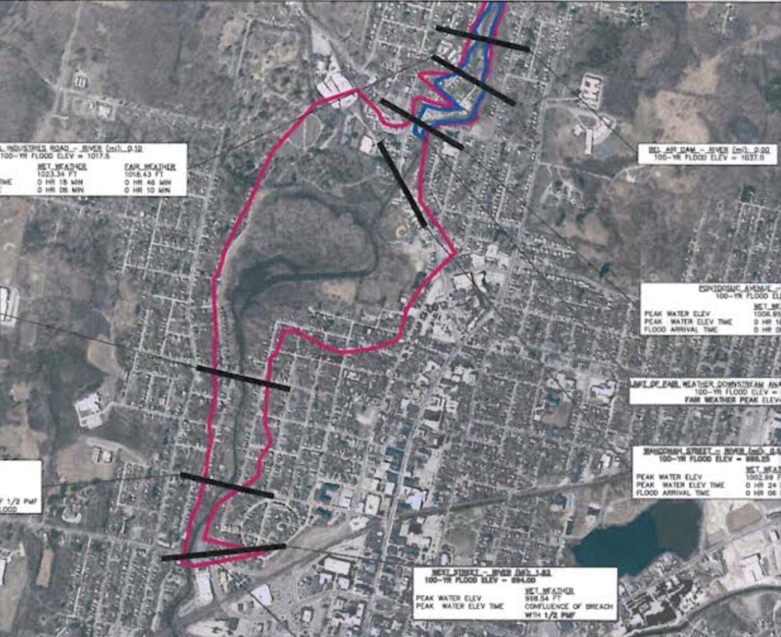 The Bel Air Dam in Pittsfield is in such bad shape the state is ...