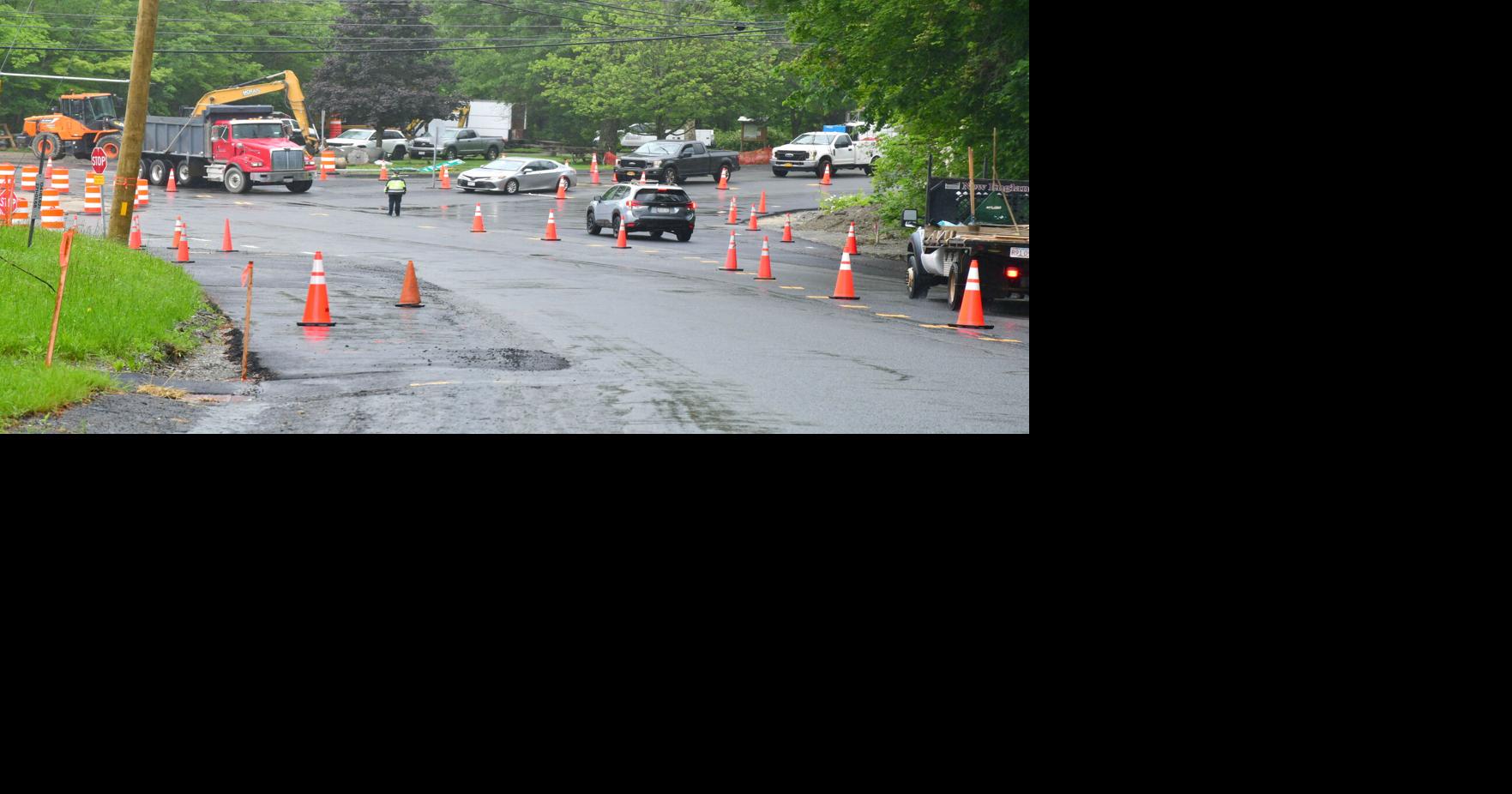 Construction of roundabout at Five Corners intersection ongoing ...
