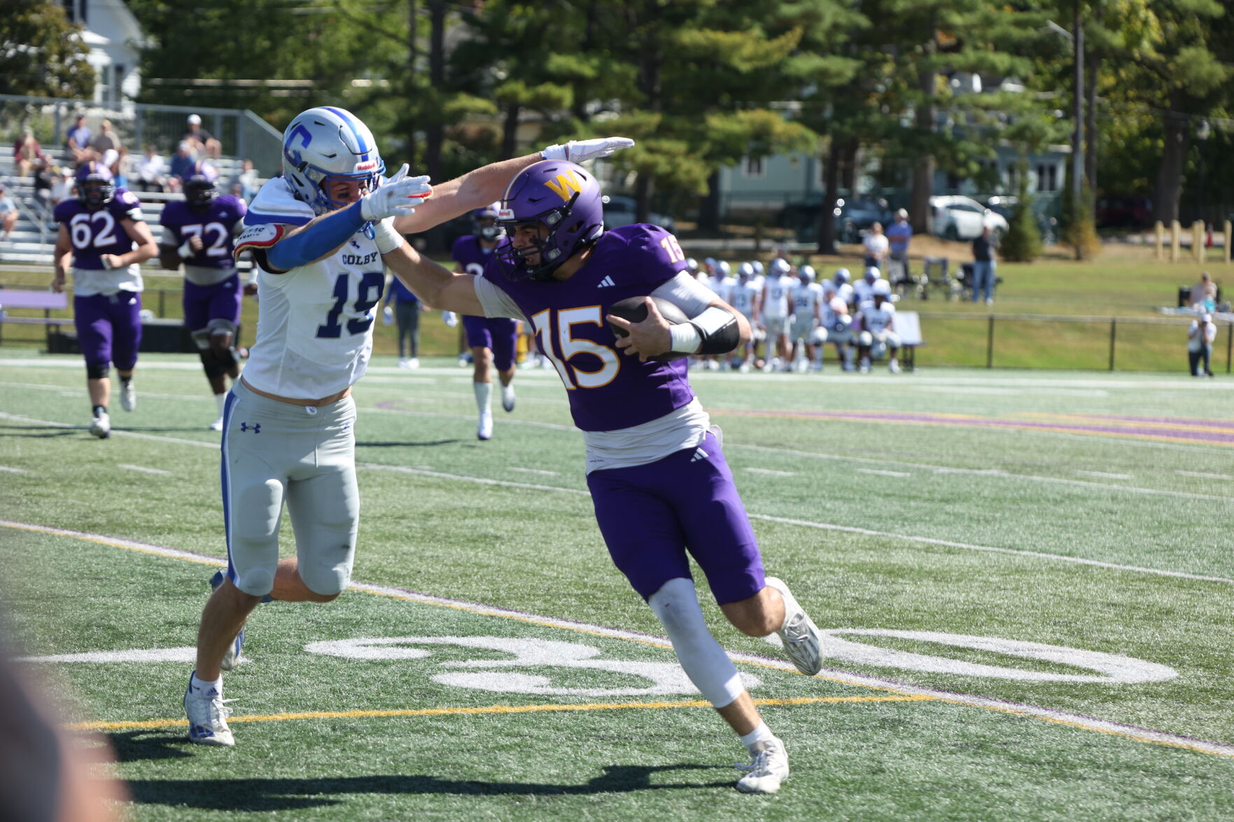 Williams looks to extend its football winning streak Saturday at Bates ...
