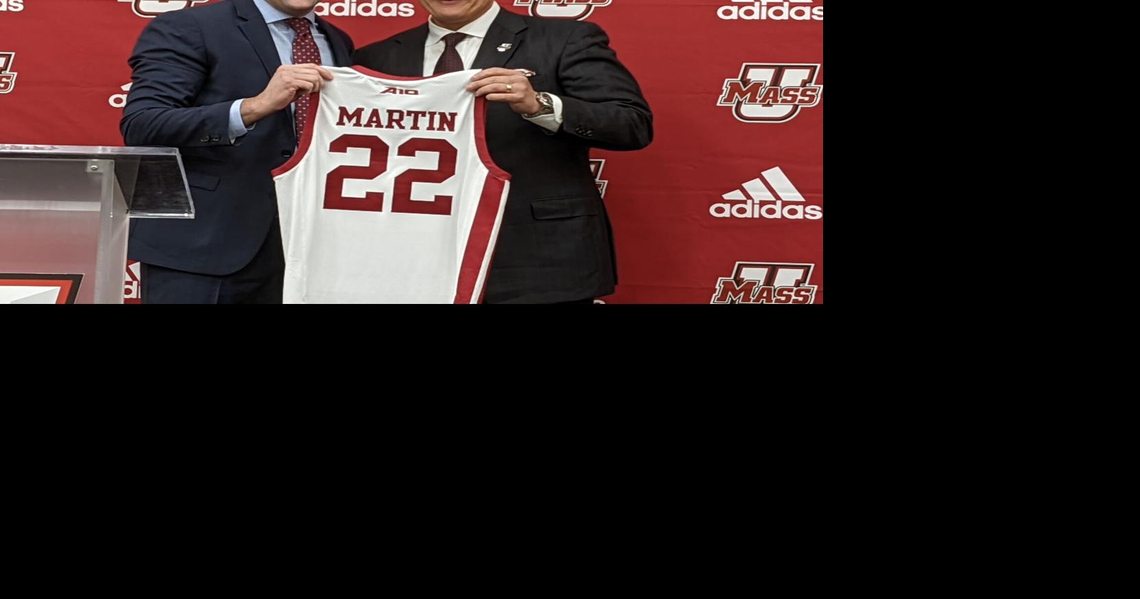 A happy day in Amherst as Frank Martin makes first appearance as UMass ...